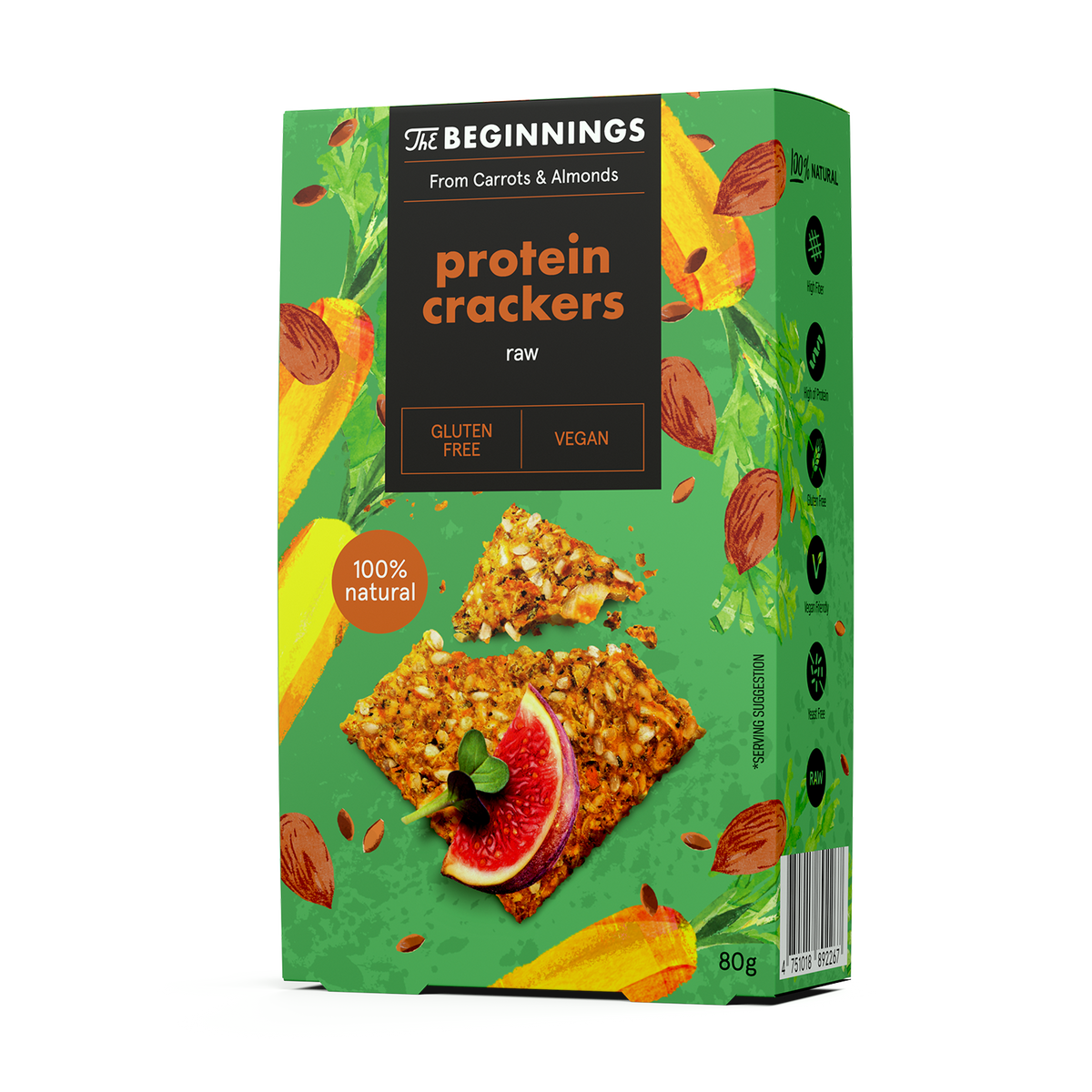 RAW Protein Crackers – The Beginnings