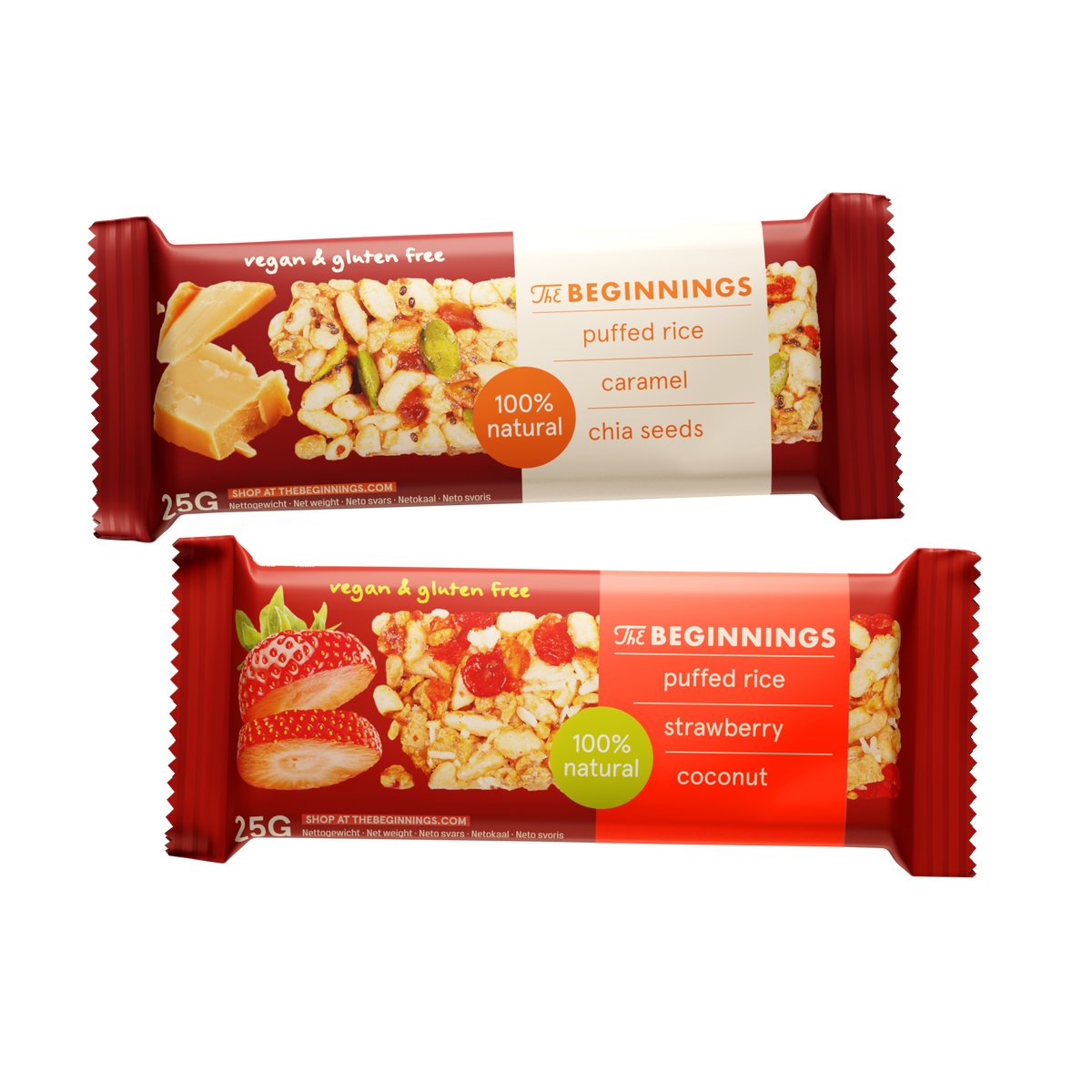 Puffed Bars Pack (20 bars) – The Beginnings